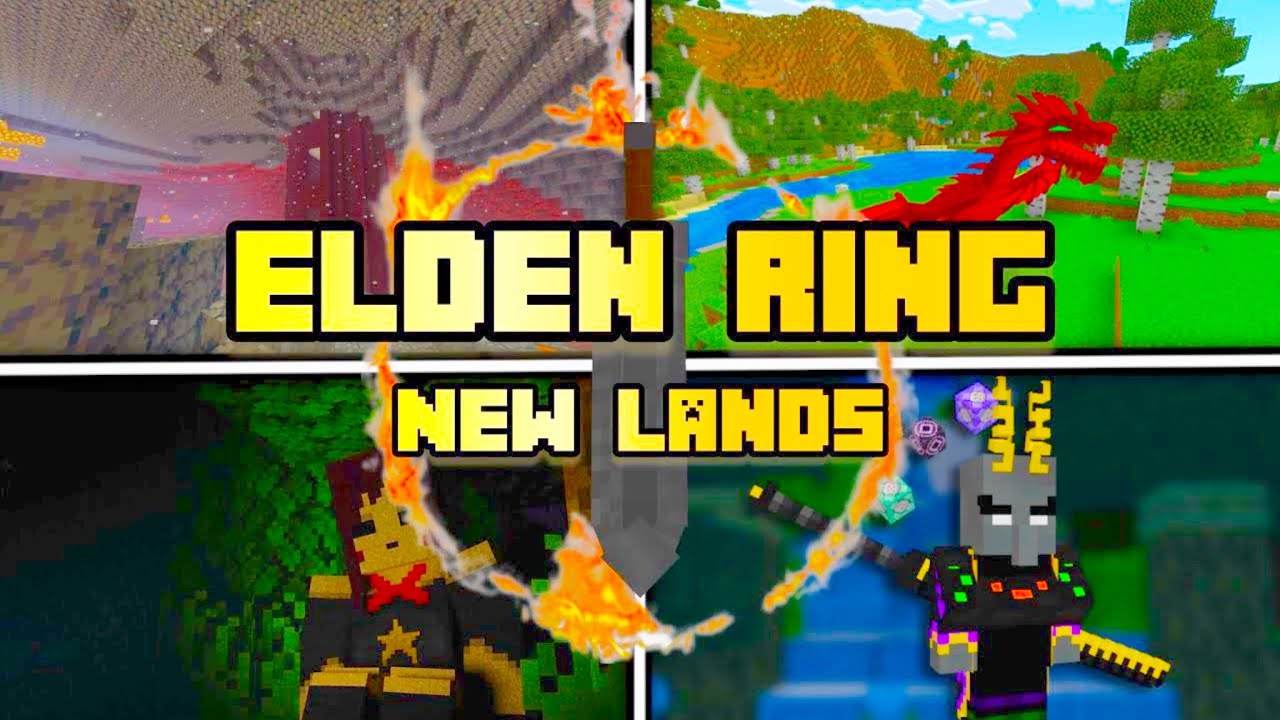 I Turned Minecraft Bedrock Into Elden Ring New Lands - YouTube