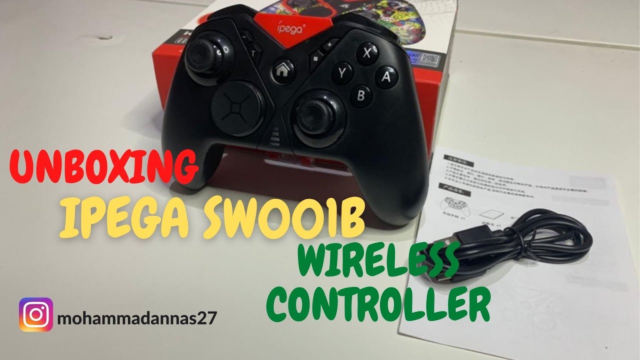UNBOXING!!! Gamepad iPEGA SW001 WIRELESS CONTROLLER. - YouTube