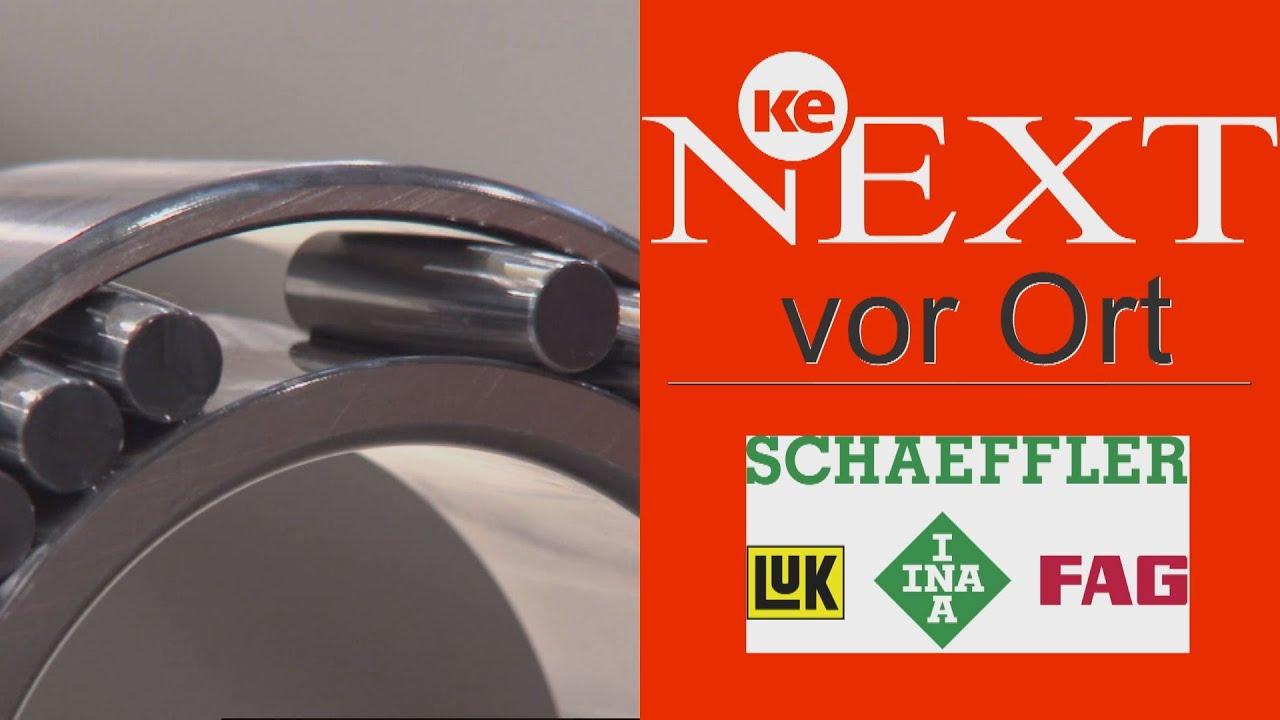 Toroidalrollenlager TORB von Schaeffler - Videoreportage von ke NEXT TV ...