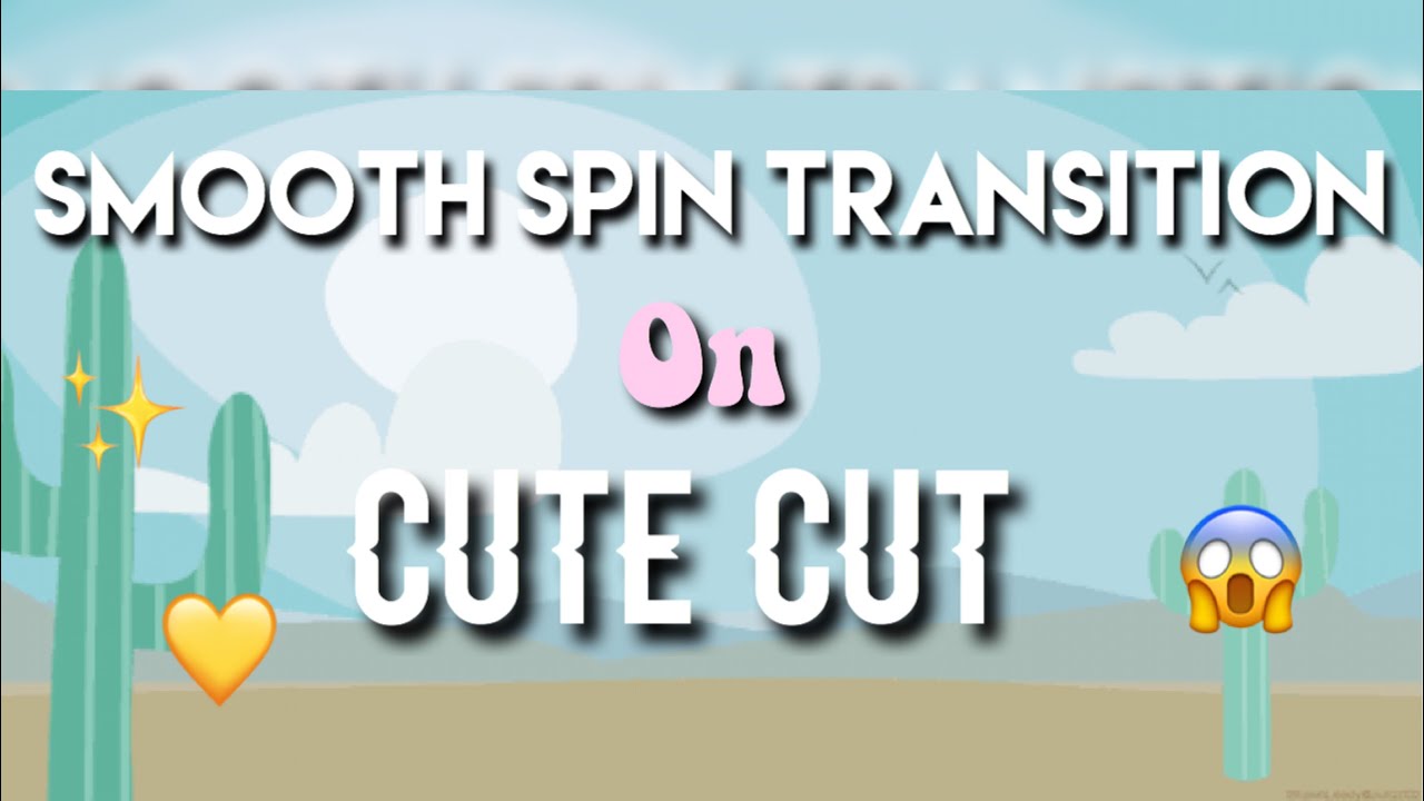 Smooth spin transition tutorial 💛 - YouTube