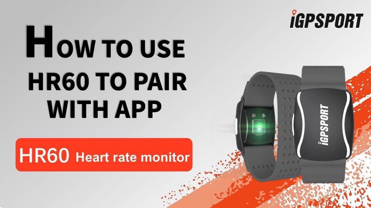 HR60｜How to pair with the APP - YouTube