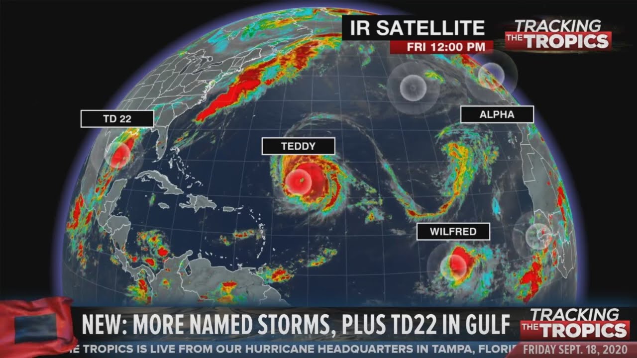 Tracking the Tropics: 2020 hurricane season reaches Greek alphabet ...