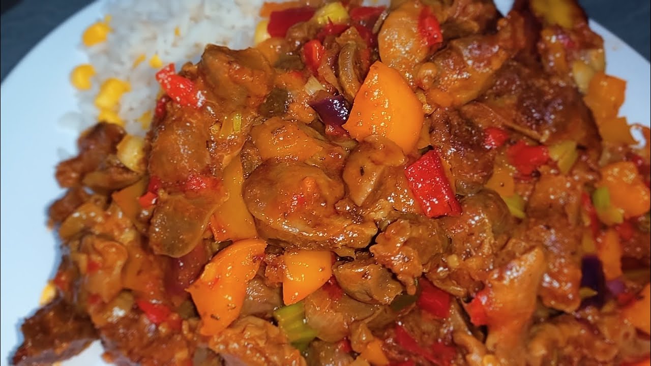 How to make tasty gizzard sauce. - YouTube