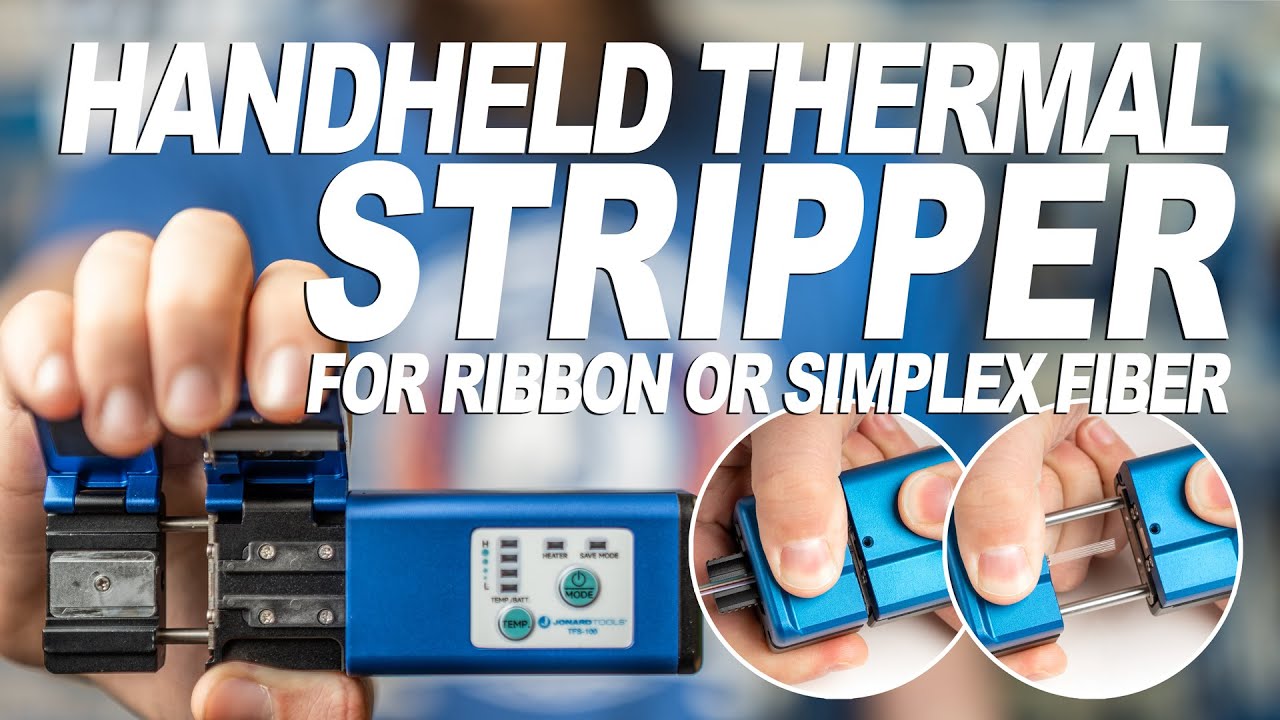 Jonard Tools Handheld Thermal Stripper (TFS-100) Product Video - YouTube