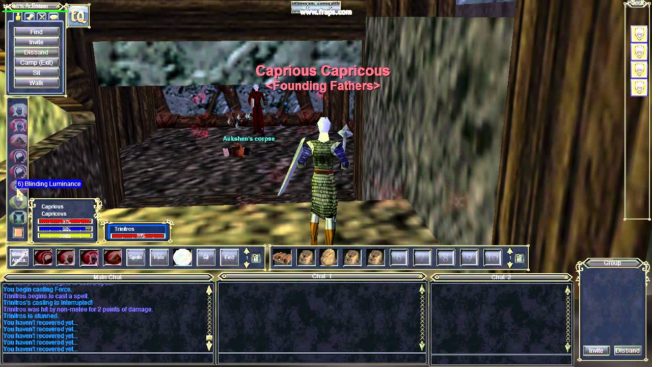 Cleric VS Wizard p1999 PVP 1 - YouTube