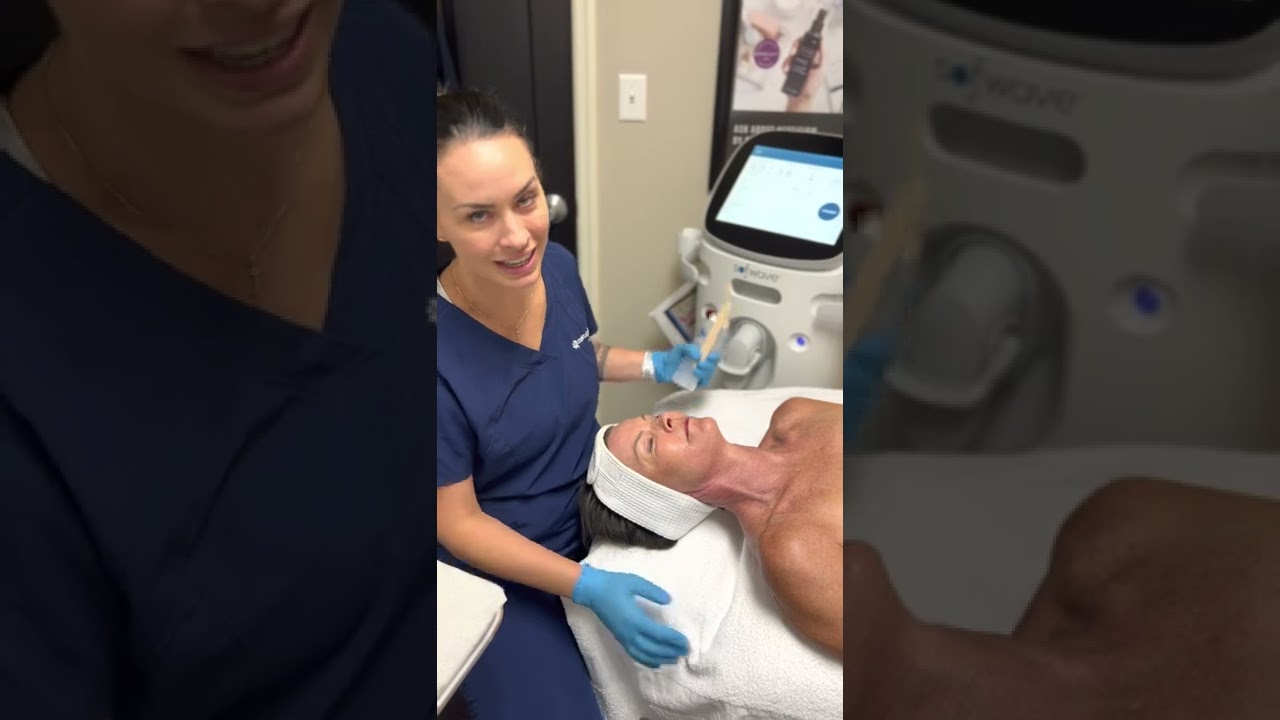 Watch a Sofwave Skin Tightening Treatment at AesthetiCare Medspa - YouTube