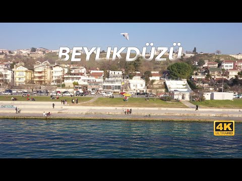 istanbul denizi at Beylikdüzü 4K with Beautiful Travel Music