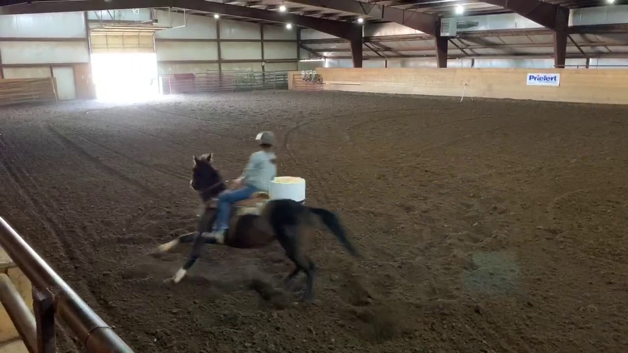 Paden Oklahoma-3rd in the 2D in a tough group of horses - YouTube