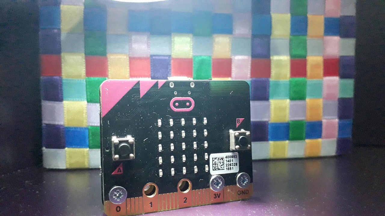 micro:bit & mi:power Light sensor birthday song - YouTube