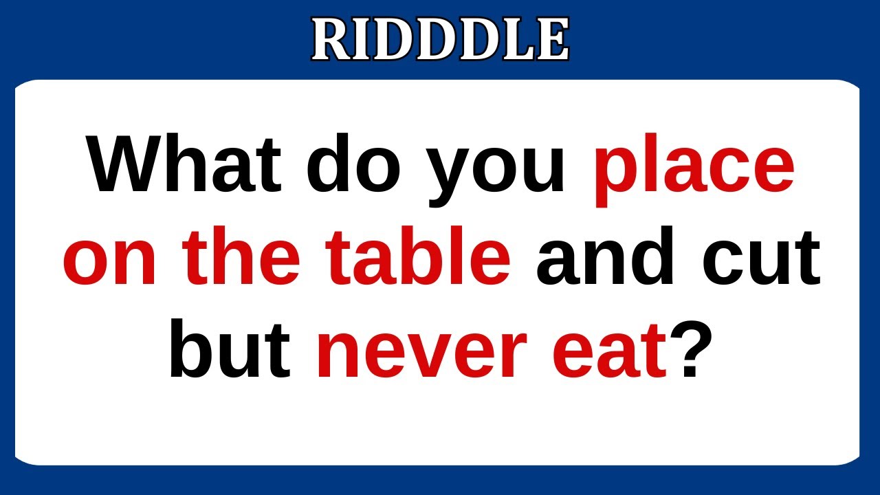 35 Mind-Bending Riddles to Test Your Wits | Challenge Your Brain! # ...