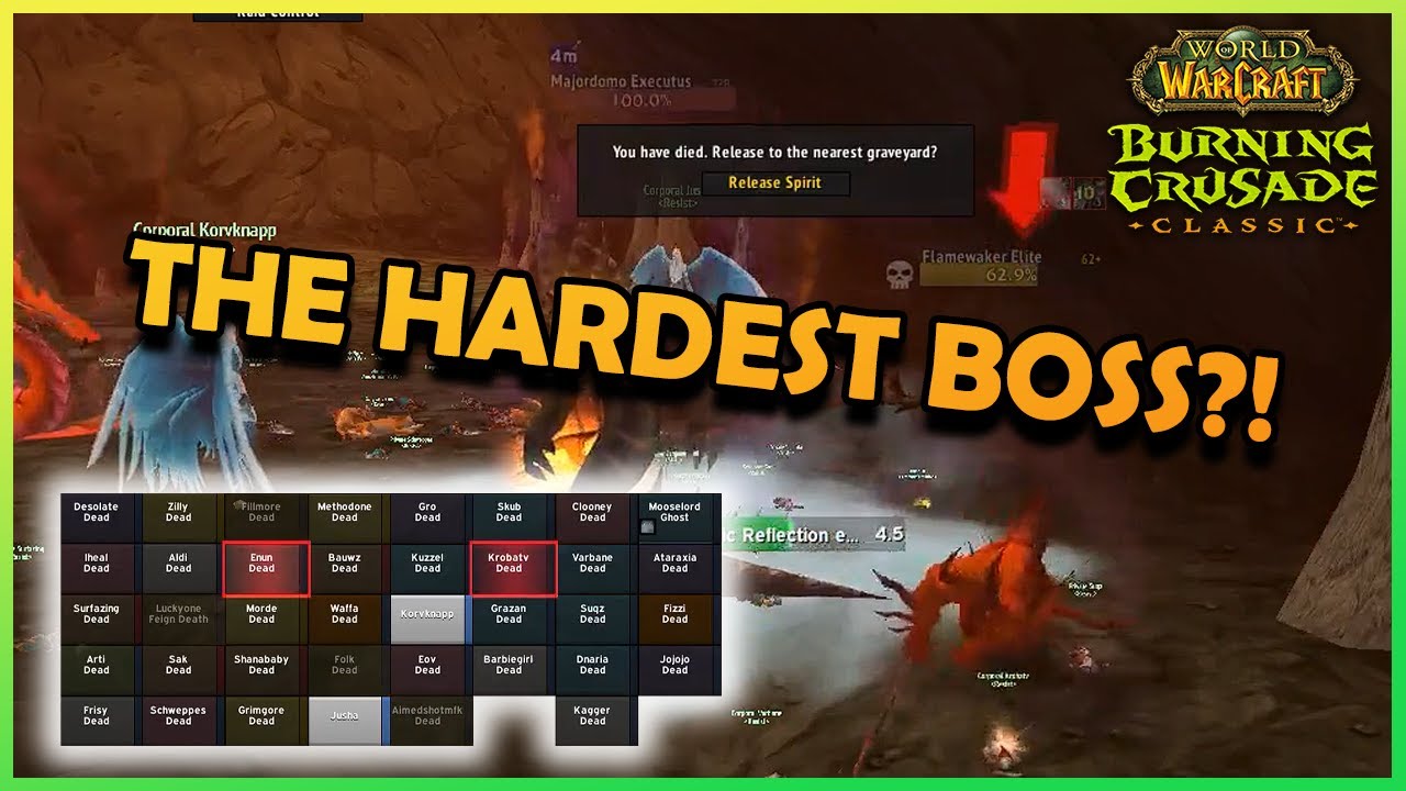 Majordomo Executus WIPES Everyone?! | Daily Classic WoW Highlights #210 ...