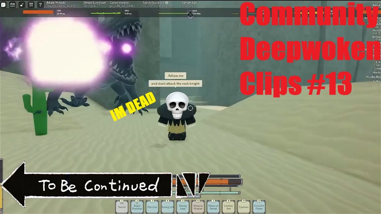 Deepwoken Clips I Found in the Void Sea - YouTube