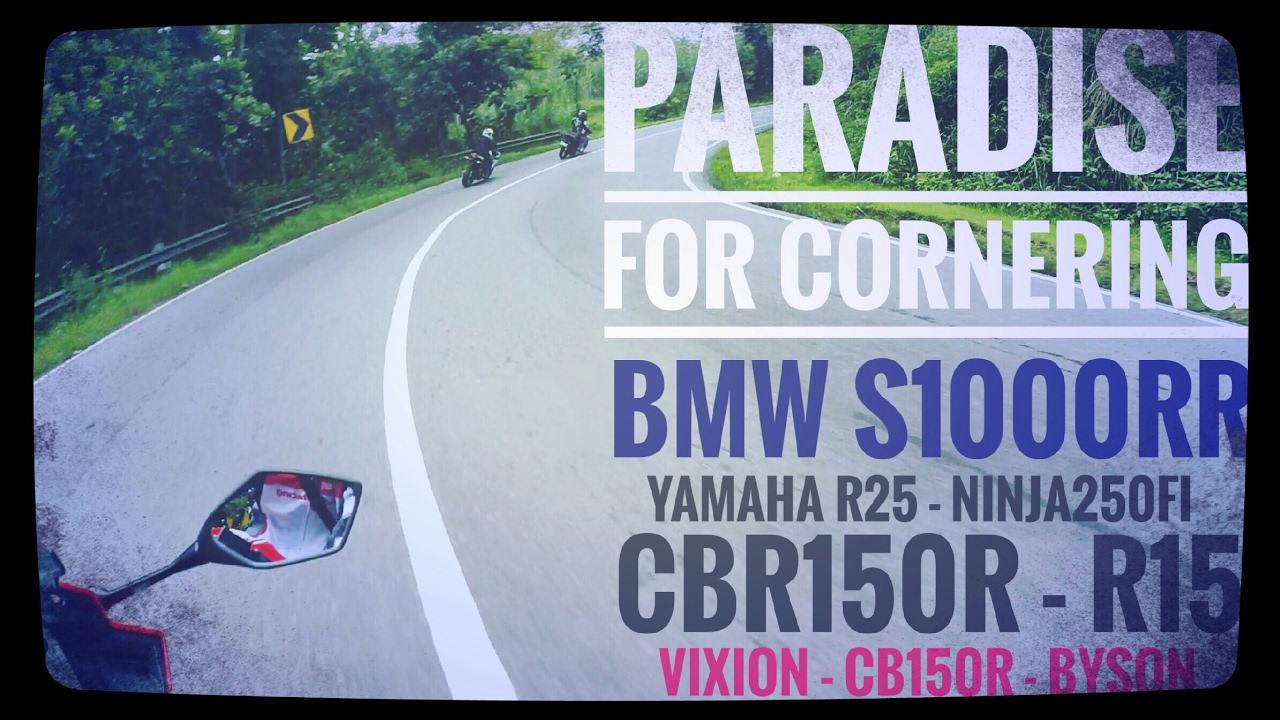 BMW S1000RR CORNERING With ALL SPORT 150 CC & 250CC|SUNMORI HLB Part 1 ...