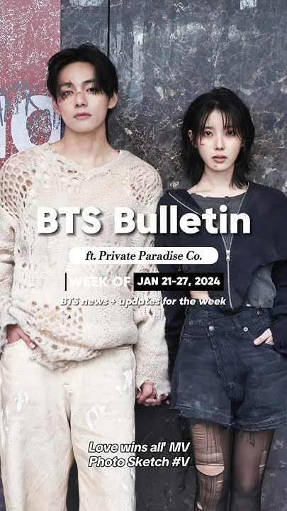 [BTS Bulletin] BTS news + updates for the week of January 21-27, 2024 ...