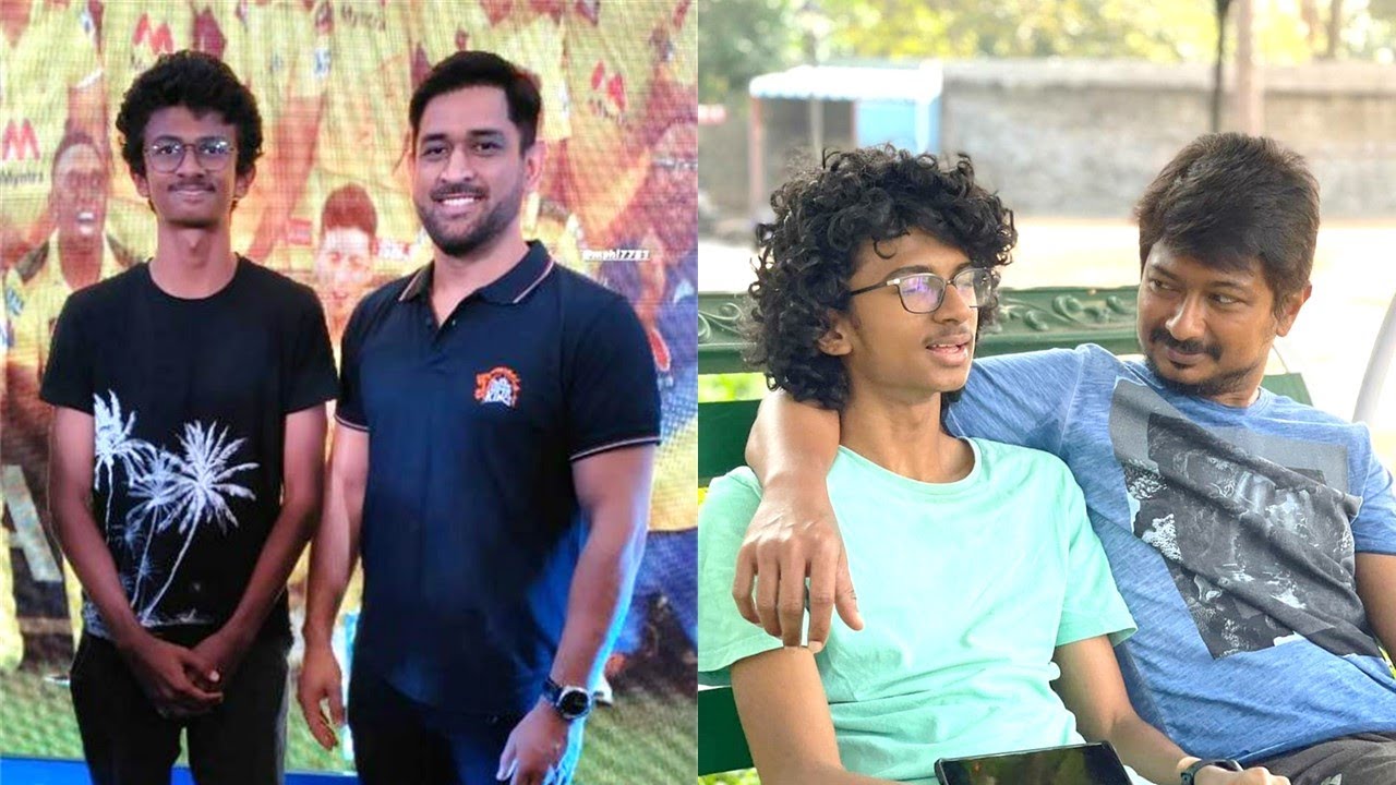 Udhayanidhi Stalin Son Inbanidhi & Thala Dhoni Latest Pics | CSK ...