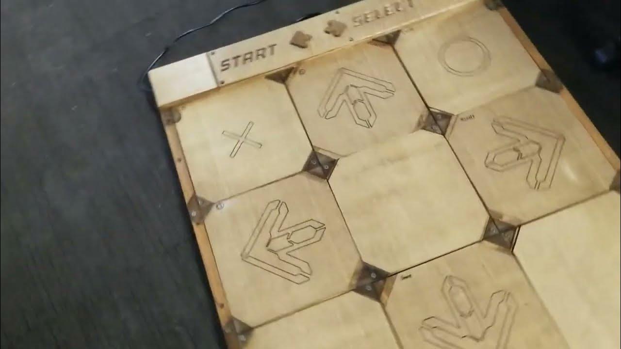 prototype DDR Pad | Playstation 1 & 2 - YouTube