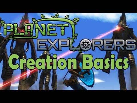 Planet Explorers Creation System Basic Tutorial - How to Create Custom ...