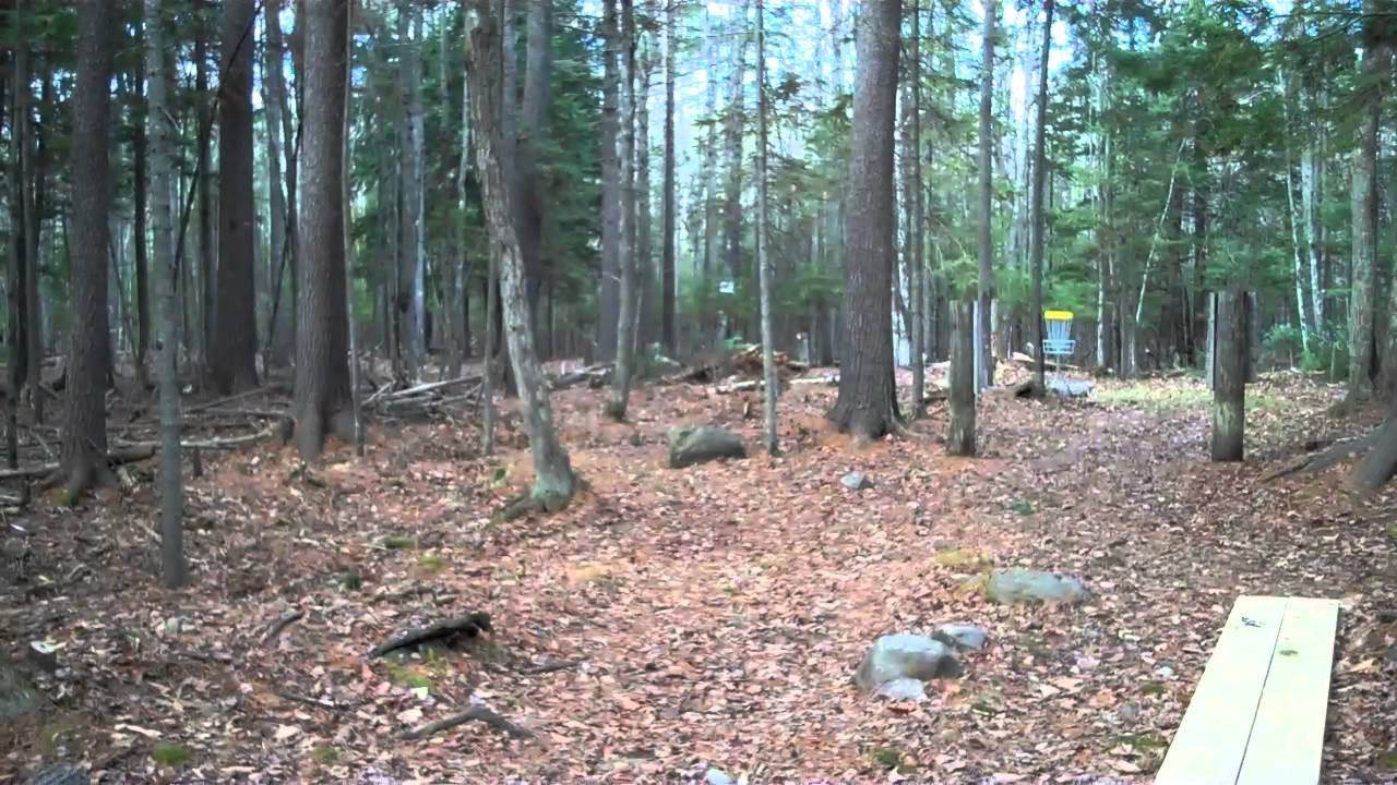 University of Maine Disc Golf Course - YouTube