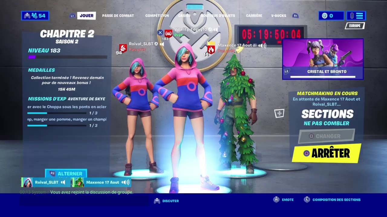 Live Fortnite avec Maxence et valentin - YouTube