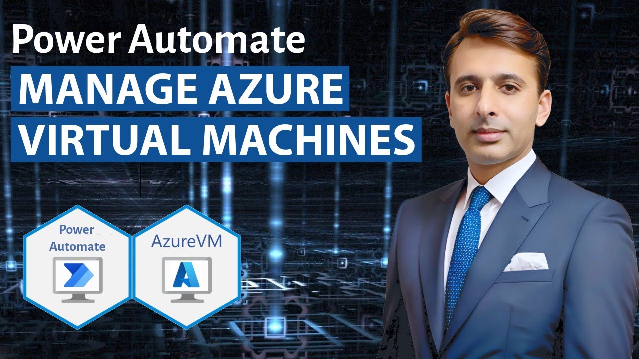 How to Schedule Azure Virtual Machine On/Off with Power Automate - YouTube