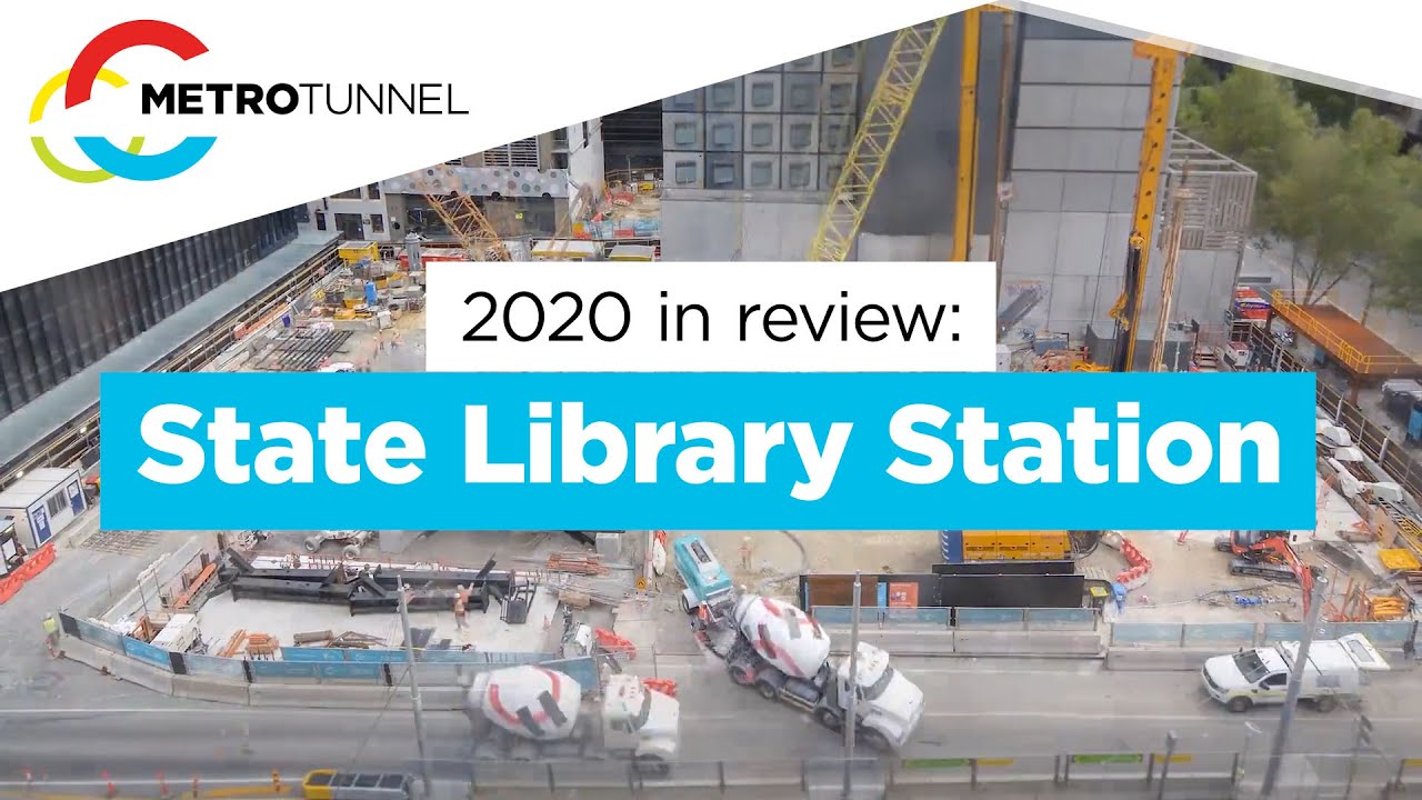 2020 in review: State Library Station - YouTube