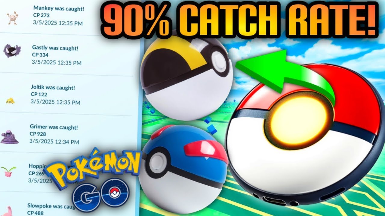 *THIS MODDED GO PLUS + AUTO CATCHES W/ ULTRA & GREAT BALLS* 90%* catch ...