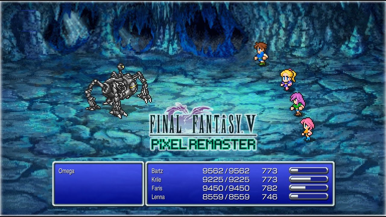 FF5 Pixel Remaster ¹⁰⁸⁰ᵖ⁶⁰ • Defeat Omega Superboss - YouTube