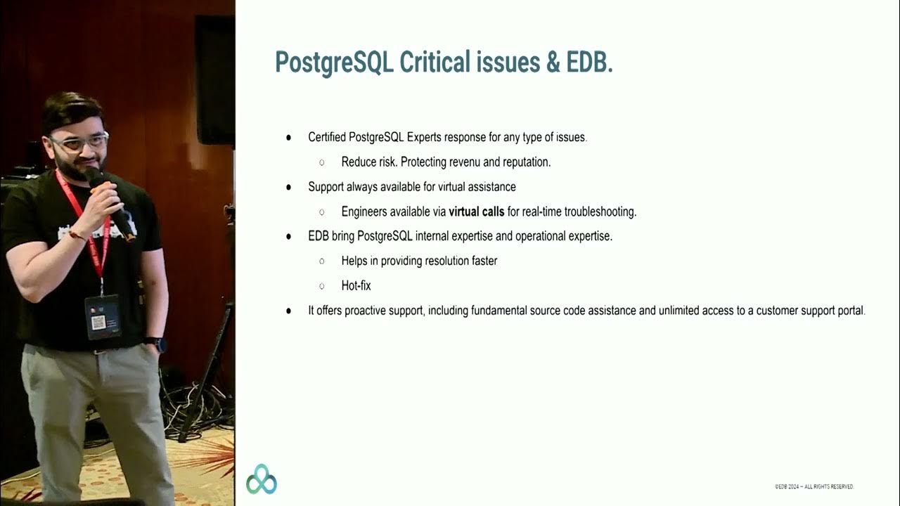 PGConf India 2025: Navigating Challenging Customer Escalations in Postgres by Rushabh/Dilip from ...