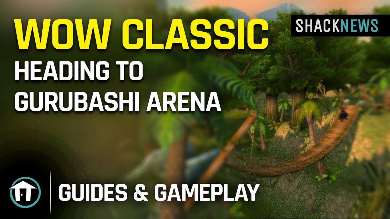 WoW Classic - Heading to Gurubashi Arena - YouTube