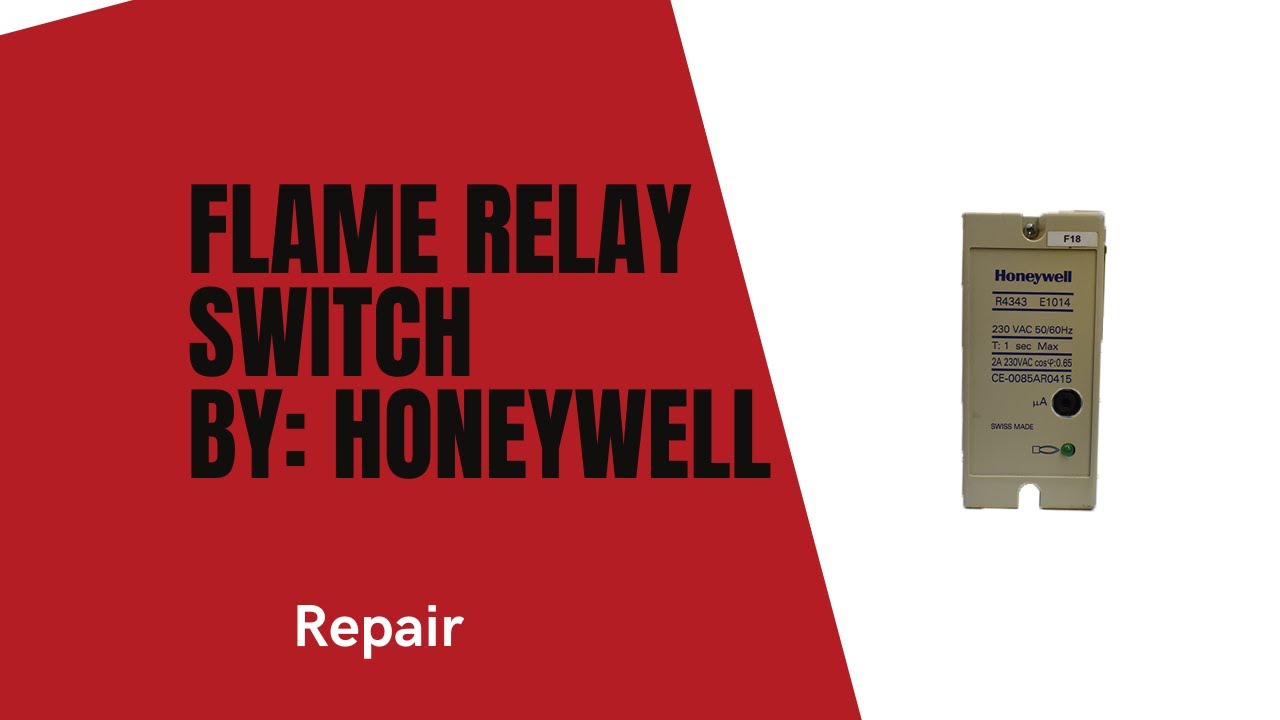 Flame Relay Switch by Honeywel (1) Repair - YouTube