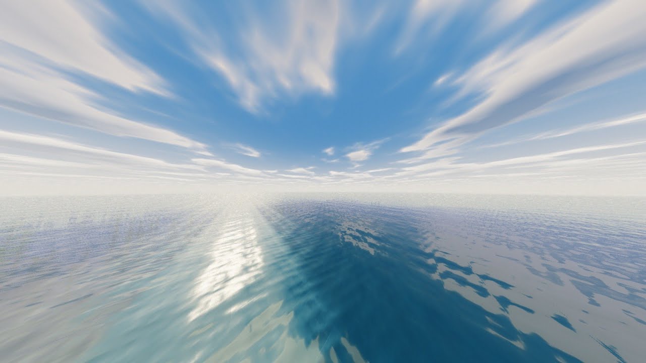 Minecraft sky time-lapse atmospheric video - YouTube