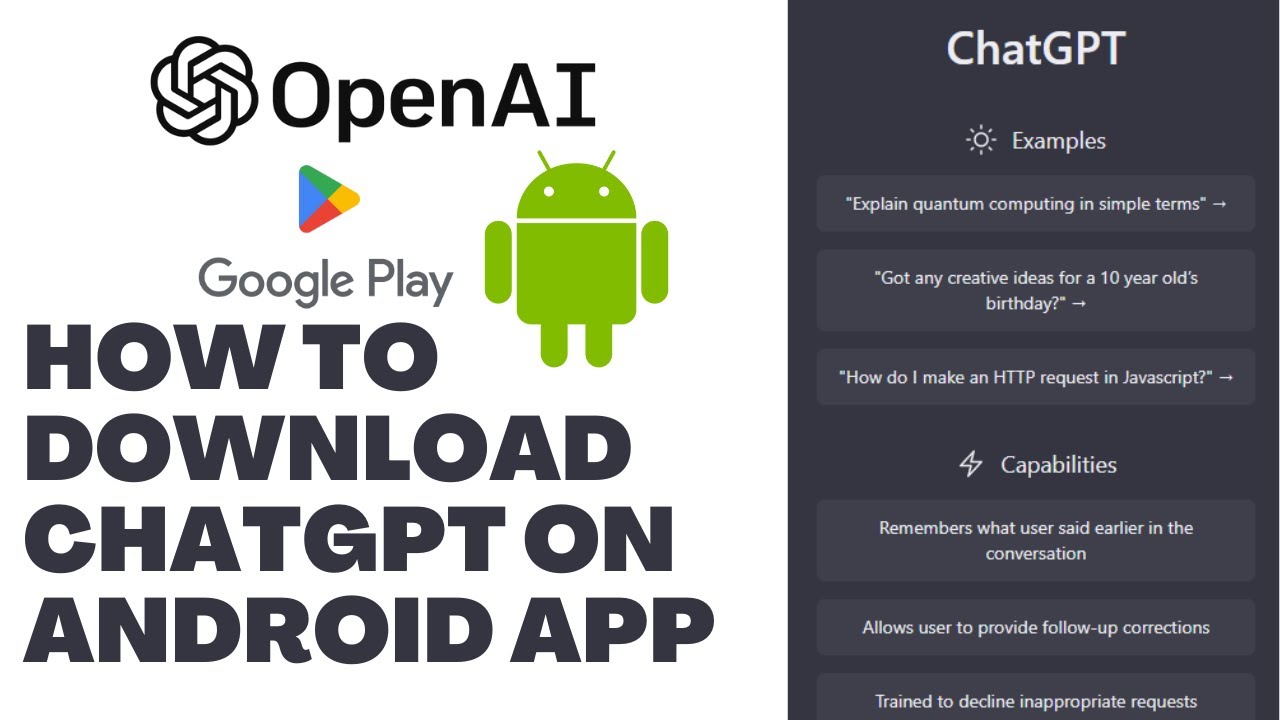 Chat GPT Android App Download⏬How to Download Chat GPT on Android?👇 ...