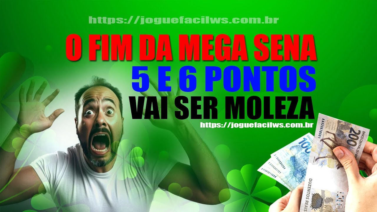 19 - MEGA SENA GARANTIA DE 5 PONTOS 100% EM TODOS OS RESULTADOS PRO ...