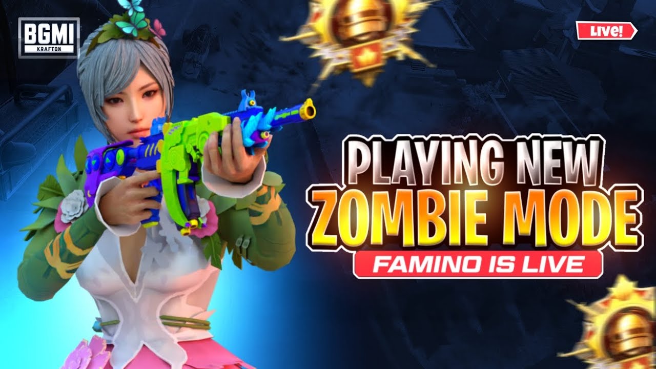 PLAYING ZOMBIE MODE🔥 || BGMI LIVE STREAM || FAMINO IS LIVE - YouTube