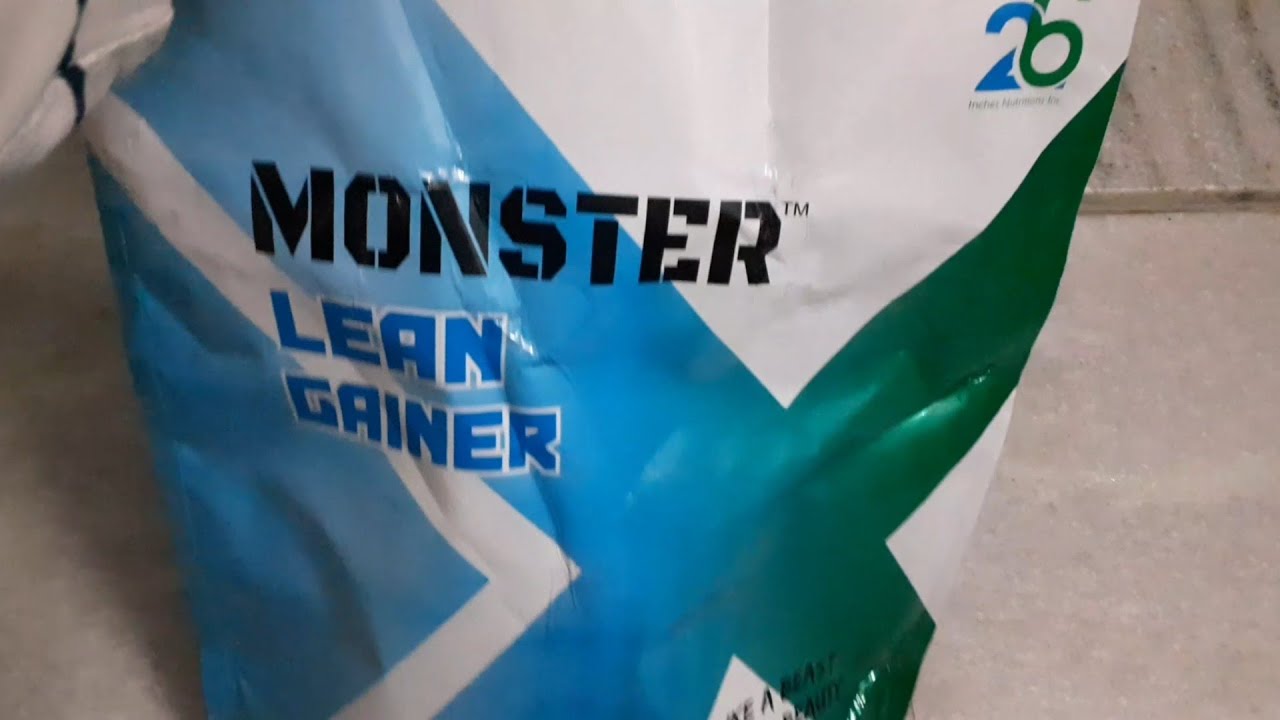 monster lean gainer review side effect detail video #monsterleangainer ...