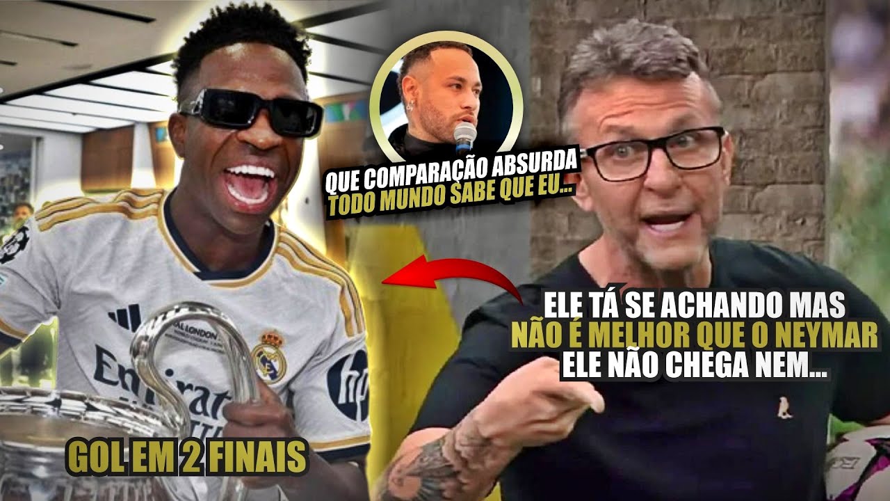 🚨 EITA! VINICIUS JR É ATACADO DE NOVO E NEYMAR MANDA RECADO - YouTube