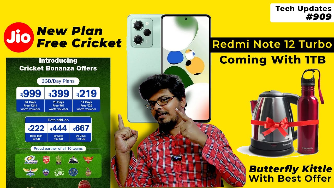Jio 3 New Plan,Asus Rog india launch,Redmi C12 India,Redmi Note 12 ...