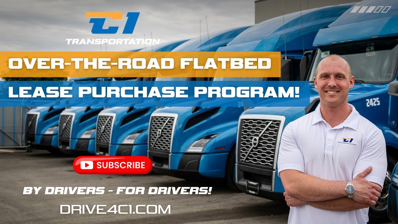 C1 Transportation is launching our All-New Over-The-Road Flatbed Lease ...