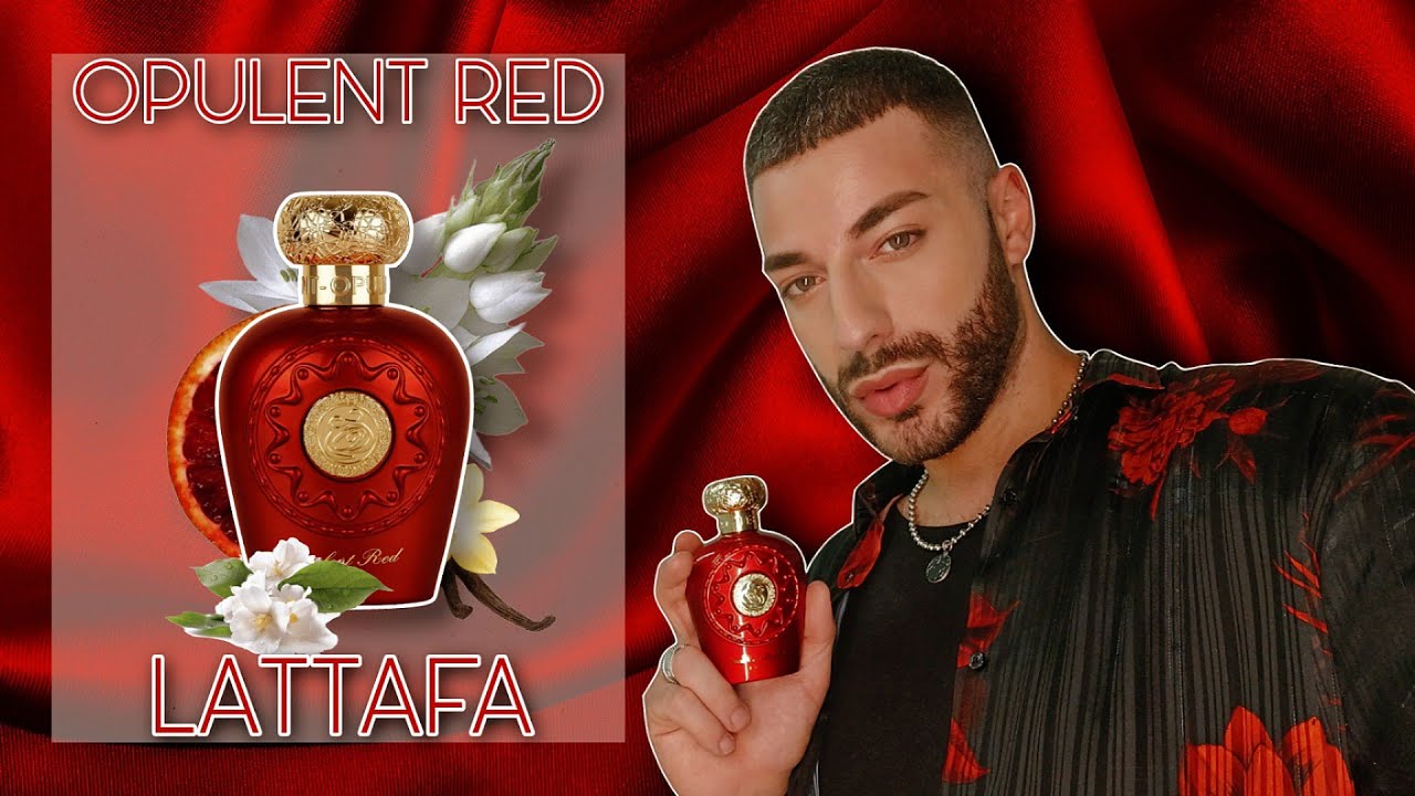 Opulent Red by Lattafa - seductive tuberose scent - YouTube
