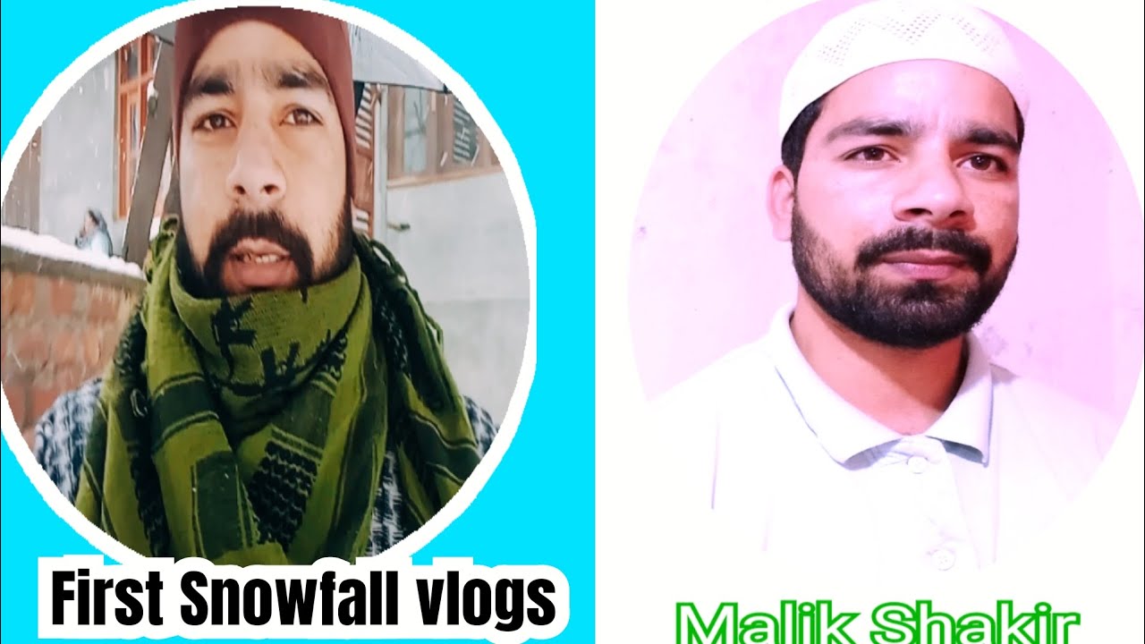 My first vlog || snowfall || Banihal @Malik shakir - YouTube