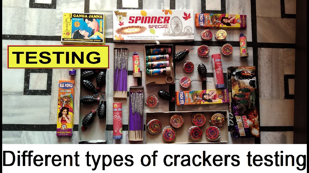 Fire crackers stash part - 1 || 5 Different Types of Crackers Testing ...