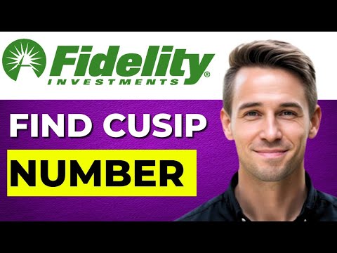 How To Find CUSIP Number On Fidelity | Step-by-Step Guide - YouTube