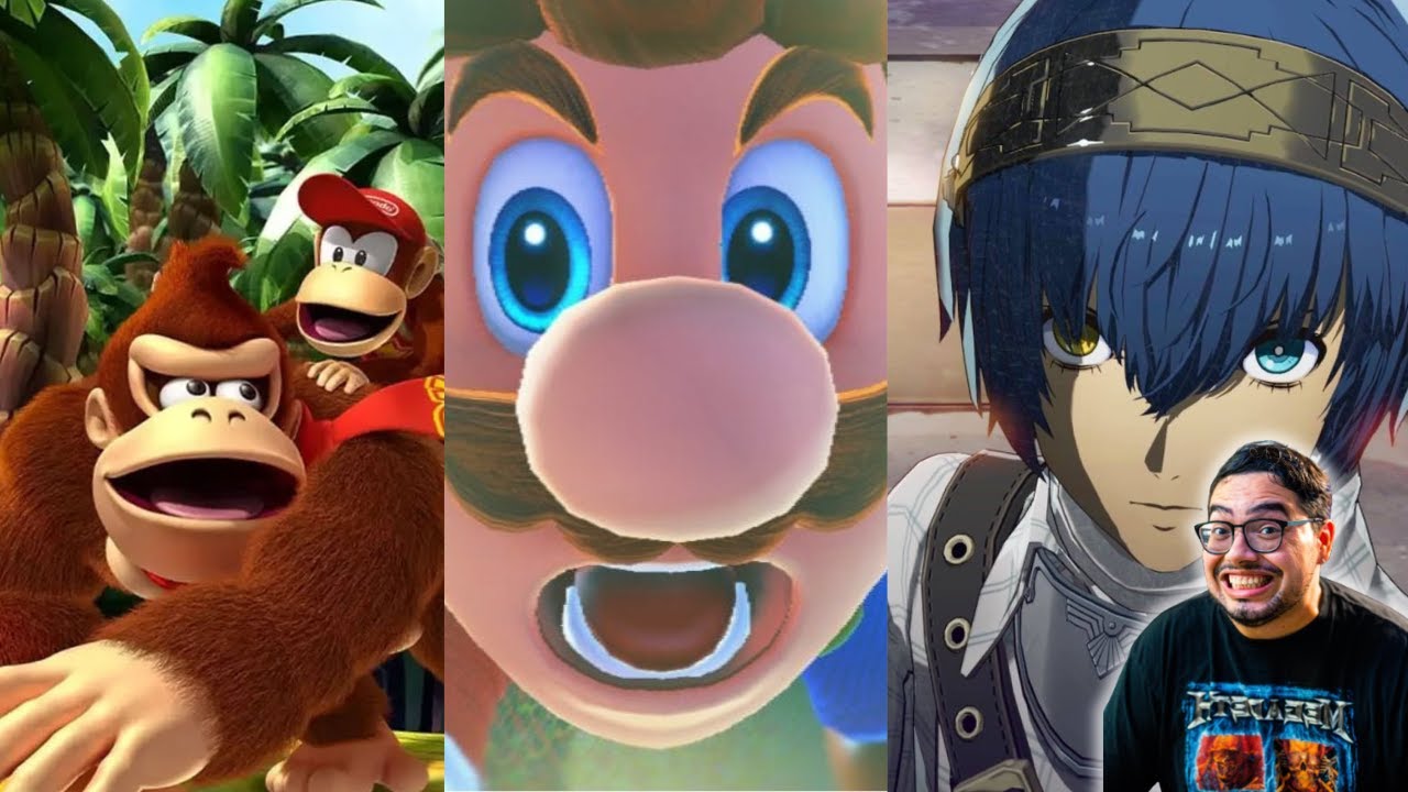 Playing Some Games (Trying DK Country Returns HD Demo, Mario Odyssey ...