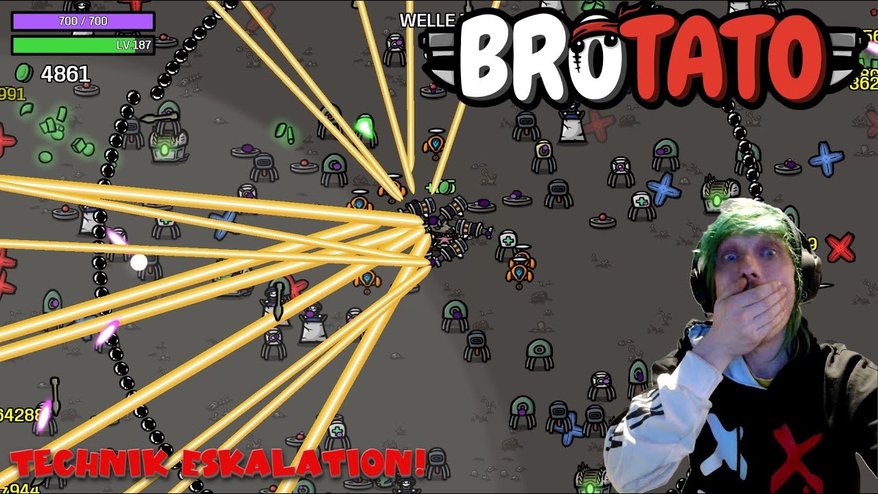Brotato - der Streamer - ULTIMATIVER Build - Welle 60-70 - YouTube