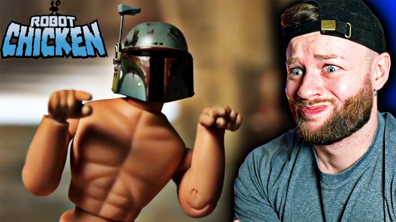 Try Not To Laugh | ROBOT CHICKEN - BOBA FETT FUNNIEST MOMENTS - YouTube
