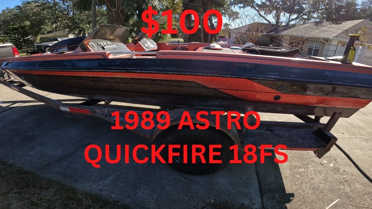 We bought a $100 Bass Boat (Part 2) - YouTube