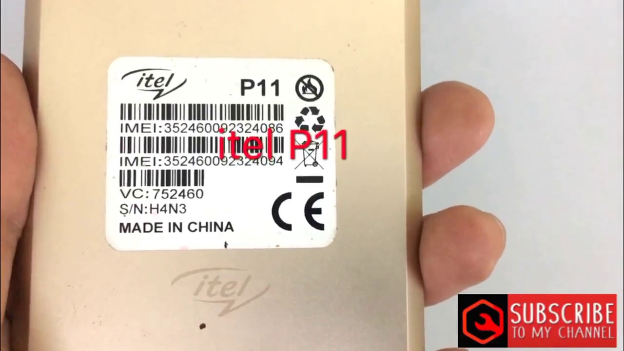 itel P11 frp bypass google account - YouTube