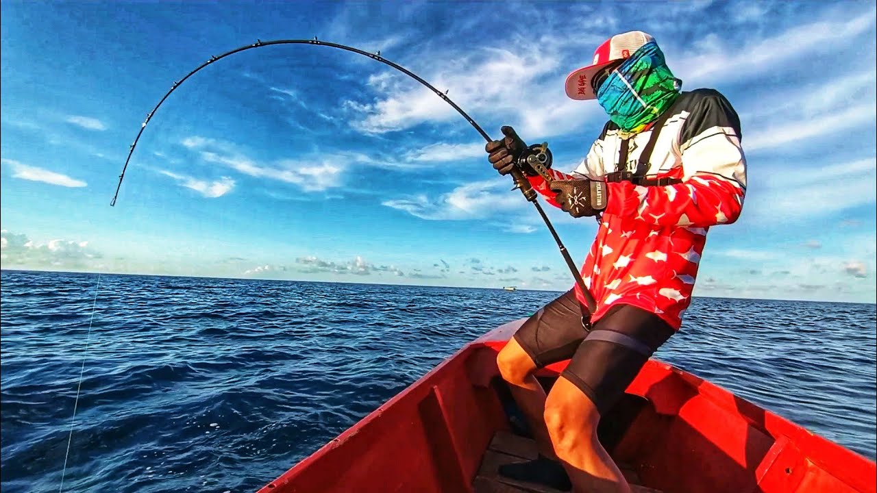 ROD HEARTY RISE POWER 3 VS REEL CAPTCHA 60HG || Jigging Laut dalam ...