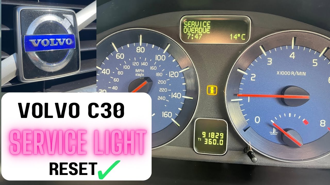 Volvo Service Light Reset - YouTube