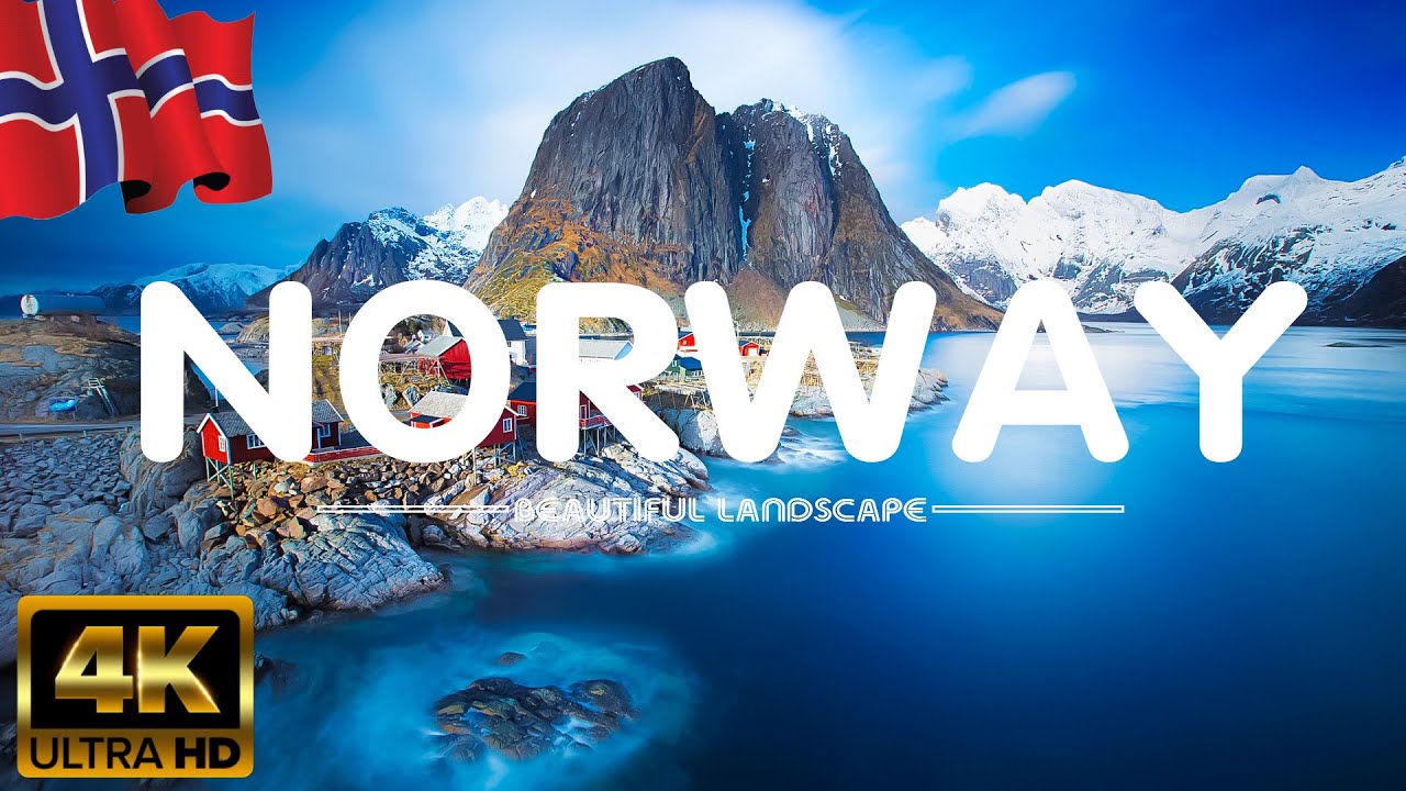 FLYING OVER NORWAY (4K Video UHD) - Calming Music With Stunning ...